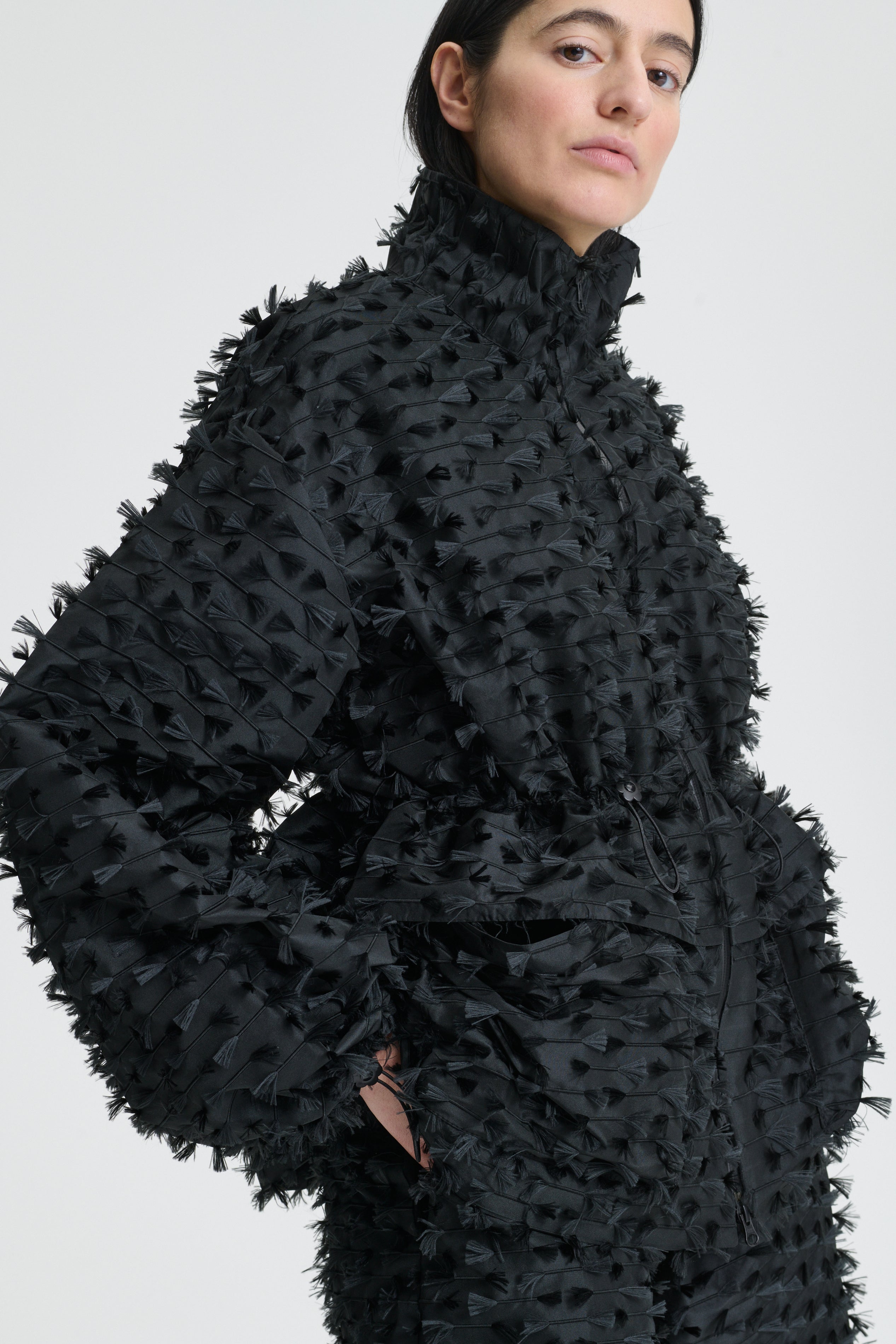 ARLO | JACKET FIAMMA FIL-COUPÉ BLACK